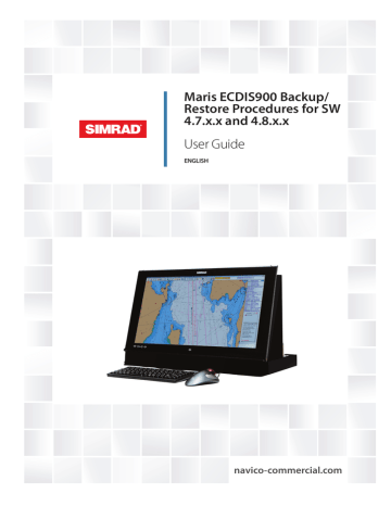 ECDIS Maris ECDIS900 SW 4.7.x.x, ECDIS Maris ECDIS900 SW 4.8.x.x User ...