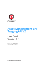 Qualys Asset Management and Tagging API V2 User Guide | Manualzz
