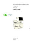 NCR Retail Platform Software Windows User Guide | Manualzz