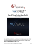 VuVault Stand Alone Installation Guide | Manualzz