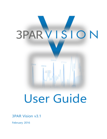 3PAR Vision v3.1 User Guide | Manualzz