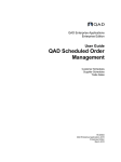 QAD MFG/PRO PRO/PLUS User Guide | Manualzz
