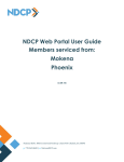 National DCP Web Portal User Guide | Manualzz