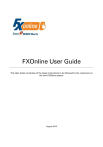 FXOnline User Guide | Manualzz