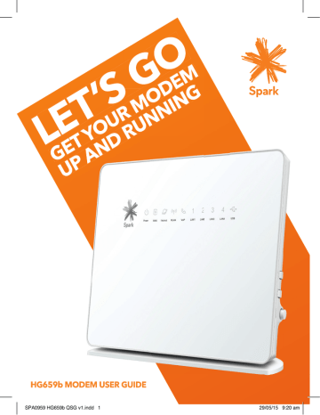 Spark HG659B User manual | Manualzz