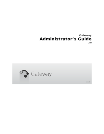 Vizrt Gateway Administrator's Guide 3.0 | Manualzz