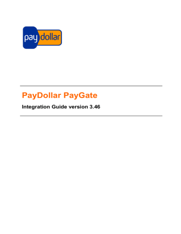 PayDollar PayGate Integration Guide | Manualzz