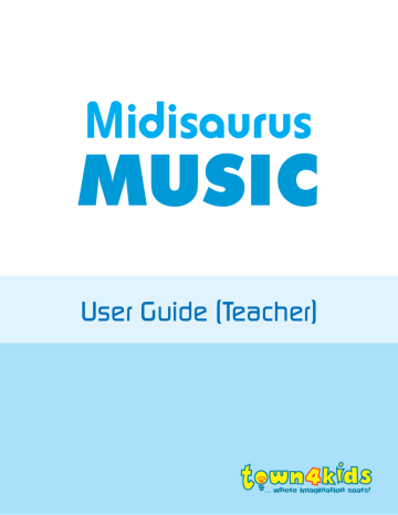 Midisaurus Music User Guide (Teacher) | Manualzz