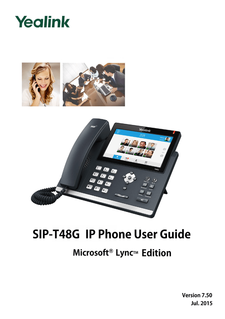 Yealink SIP-T48G User manual | Manualzz
