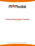 M*Modal Fluency Direct User's Guide | Manualzz