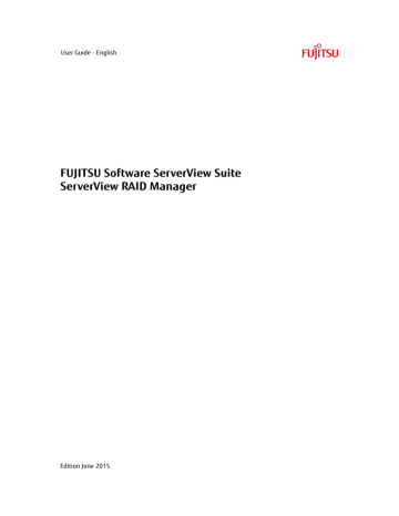 FUJITSU ServerView RAID Manager User Guide | Manualzz