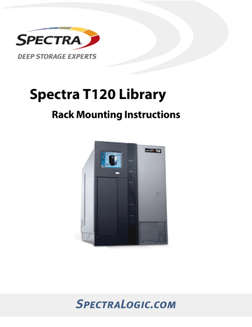Spectra Logic T120 Owner Manual | Manualzz