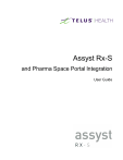 Assyst Rx-S User Guide - Pharmacy Management System | Manualzz