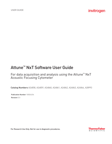 Attune NxT Software User Guide - Thermo Fisher | Manualzz