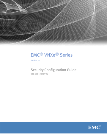 EMC VNXe Series Security Configuration Guide | Manualzz