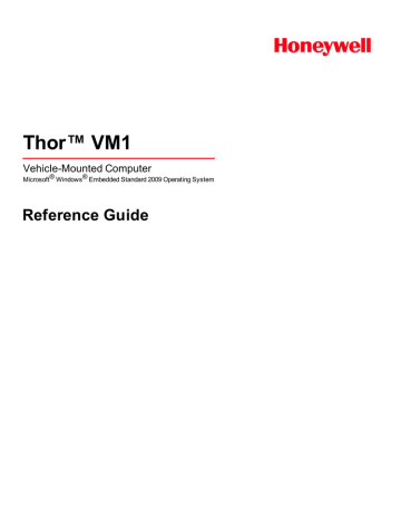 Honeywell Thor VM1 Reference Manual | Manualzz
