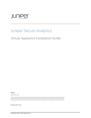 Secure Analytics Virtual Appliance Installation Guide | Manualzz