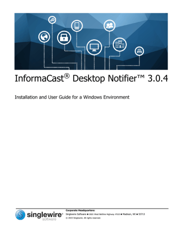 Informacast speaker configuration windows