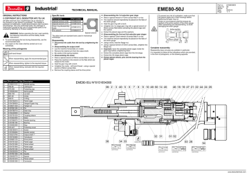 tool E EME80-50J Technical Manual | Manualzz