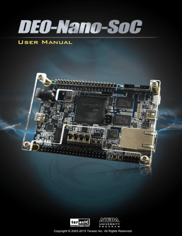 DE0-Nano-SoC Development Kit User Manual | Manualzz