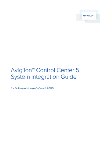 Avigilon Control Center 5 System Integration Guide | Manualzz