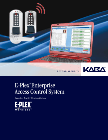 Dormakaba E-Plex Wireless Software Specification | Manualzz