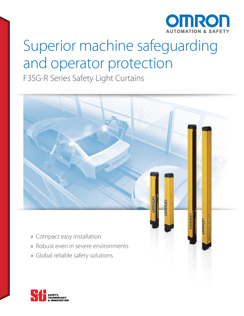 Omron F3sg Ra Series Light Curtain | Shelly Lighting