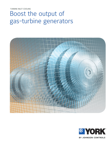 YORK CYK Compound Centrifugal Chiller Guide | Manualzz