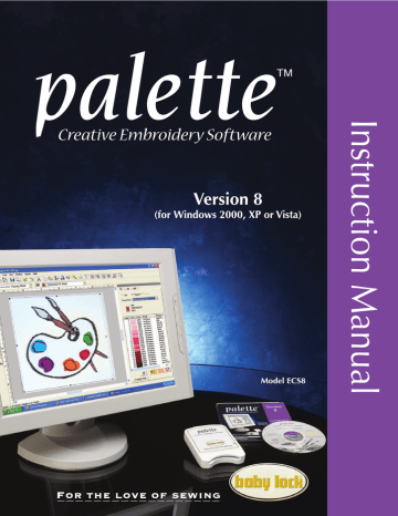 Baby Lock Palette Instruction manual | Manualzz