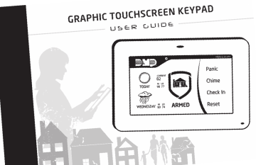 Graphic Touchscreen Keypad User Guide | Manualzz