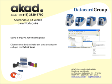 ID Works, instruções, configuração idioma | Manualzz