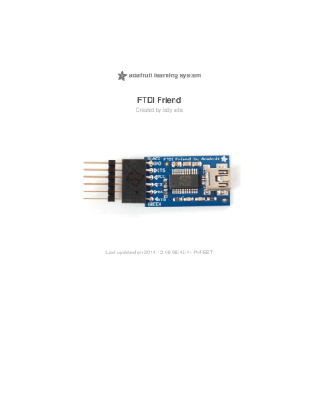 FTDI Friend User Manual | Manualzz