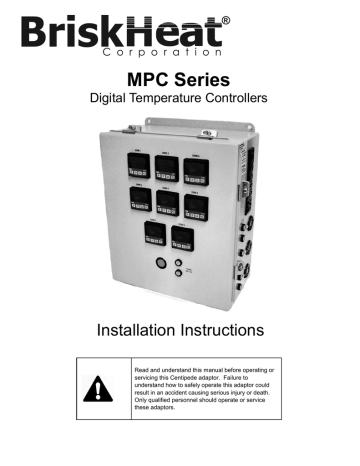 Briskheat MPC2 Multi-Point Digital PID Temperature Controller ...