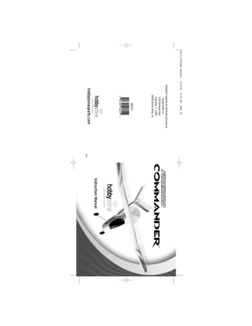 HobbyZone Firebird Commander Instruction manual | Manualzz