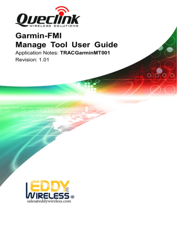 Garmin-FMI Manage Tool User Guide | Manualzz