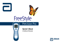 FreeStyle Precision Pro Operator's Manual | Manualzz