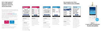 OneTouch Verio IQ® meter Getting Started Guide | Manualzz