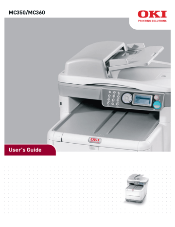 OKI MC360 User's Guide | Manualzz