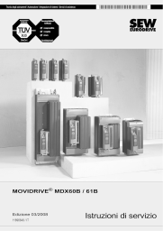 SEW-Eurodrive MDX61B - User manual, Manual, Operating instructions