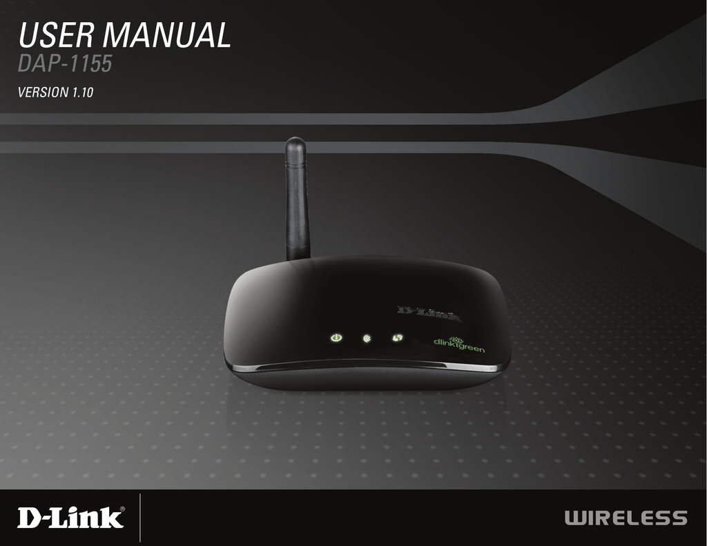 D-Link DAP-1155 User manual | Manualzz