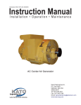 Kato Engineering AC generator Instruction Manual | Manualzz