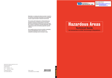 Hazardous Areas Technical Guide - ATEX Terminology | Manualzz