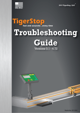 TigerStop TigerPro - Troubleshooting guide, installation Guide, Manual
