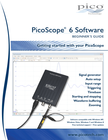 Pico PicoScope 6407 Training Guide | Manualzz