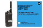 Motorola MOTOTRBO R7 Portable Two-Way Radios User Guide | Manualzz