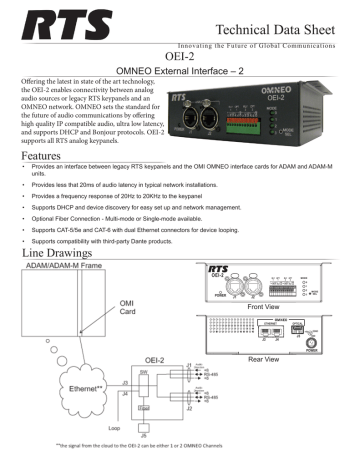 RTS Oei-2 engineering Data Sheet | Manualzz