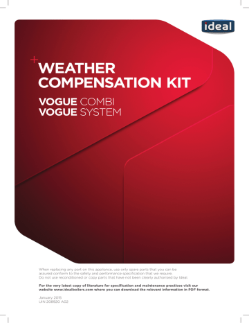 Weather Compensation Kit Vogue Combi c26, Vogue Combi c32, Vogue Combi ...