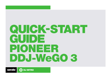 Pioneer DDJ-WeGO 3 Quick-Start Guide | Manualzz