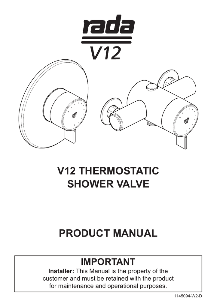 rada V12 Product manual | Manualzz
