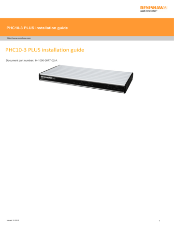 PHC10-3 PLUS PH10 PLUS Installation Guide | Manualzz